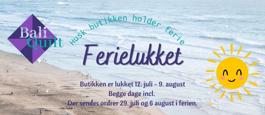 BaliQuilt - Patchworkbutik med alt i tilbehør samt stof til patchwork